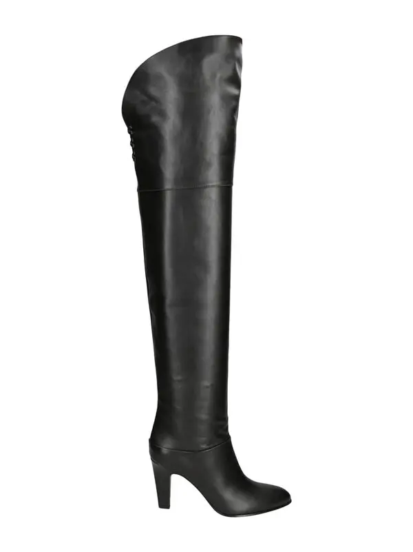 Chloé Eve Leather Over-the-knee Boots - Black