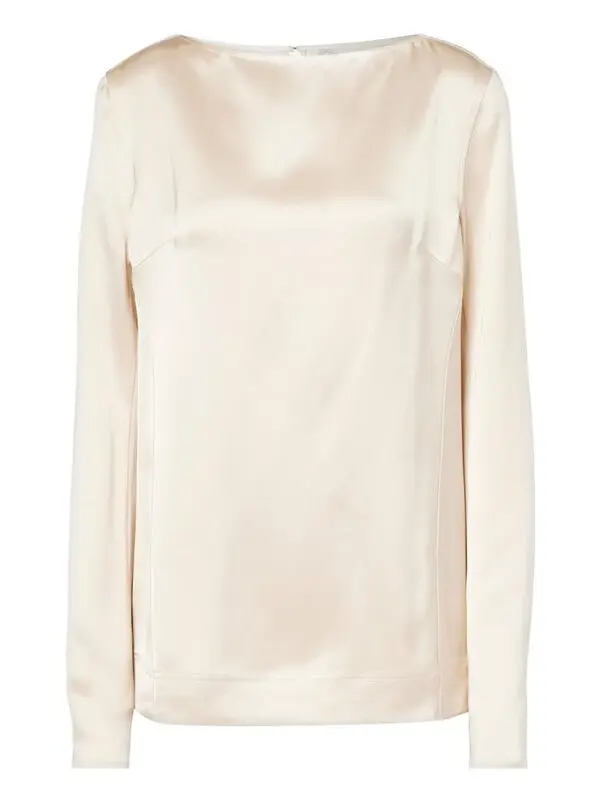 TOTEME Satin Top - Beige