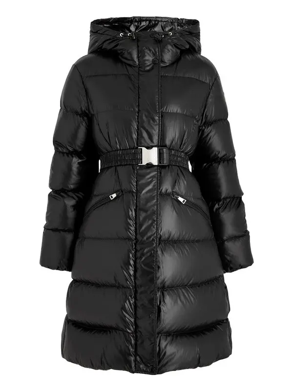 Moncler Bellevue Quilted Down Coat - Black