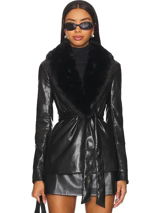 Amanda Uprichard Lancetti Jacket - Black