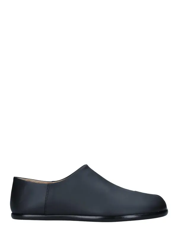 MAISON MARGIELA Nappa Leather Tabi Babouche Mules - Black