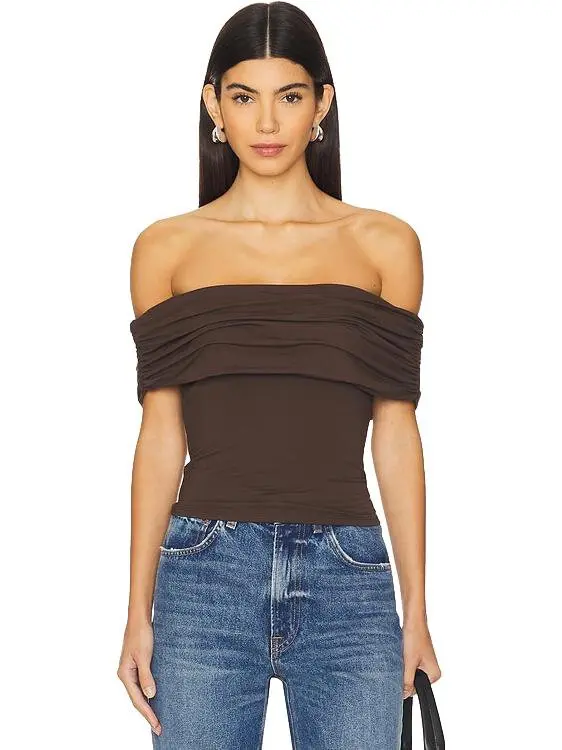 House Of Harlow 1960 X Revolve Whittney Top - Brown