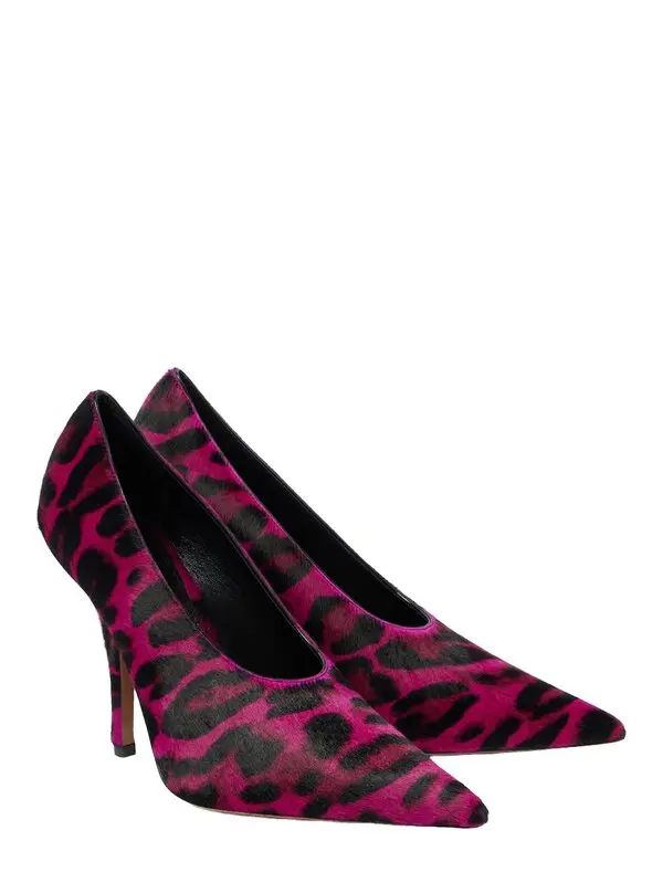 Paris Texas Jessica 105 Calf Hair Pumps - Multicoloured
