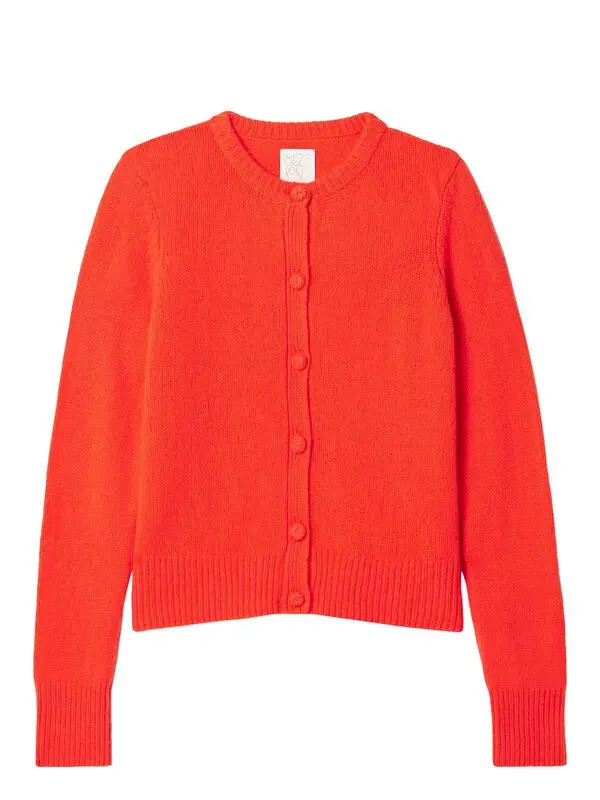 Suzie Kondi Kadria Cashmere Cardigan - Red