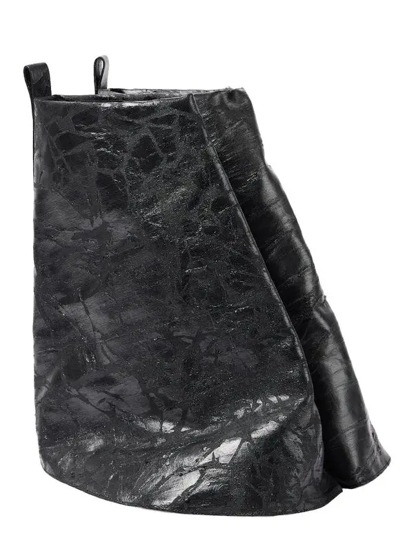 Rick Owens Denim Boots - Black