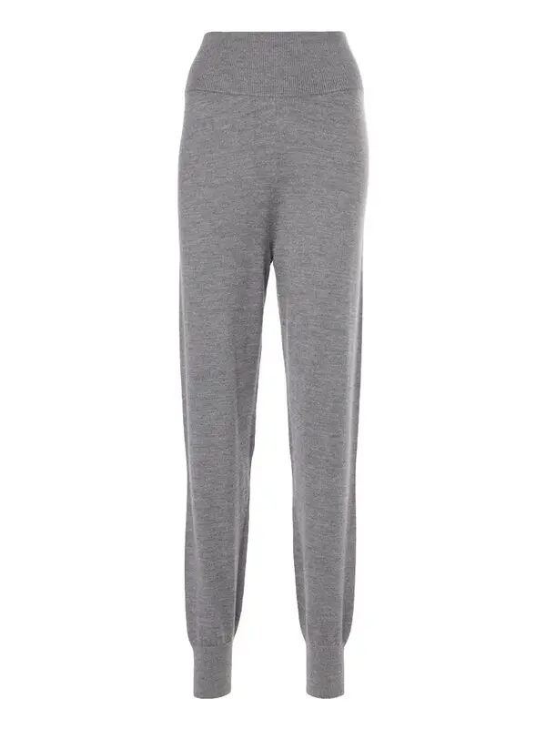 Chloé Wool Sweatpants - Grey