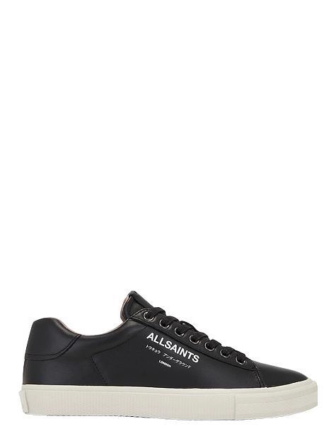 ALLSAINTS Underground Leather Low Top In . Also - Black