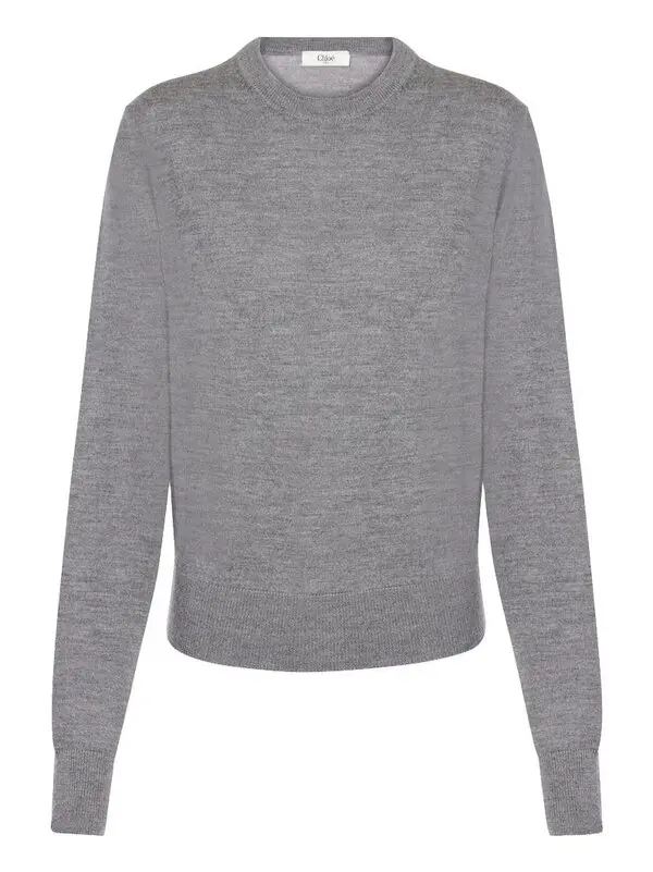 Chloé Wool Sweater - Grey