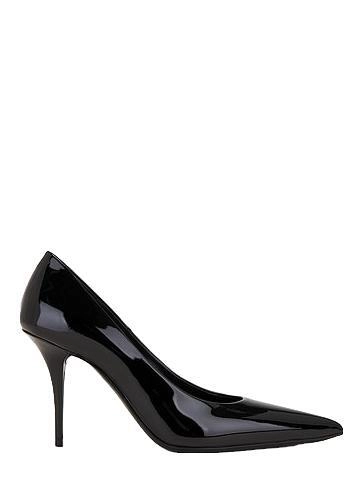 Saint Laurent Maike Pointed Toe Stiletto Pumps - Nero