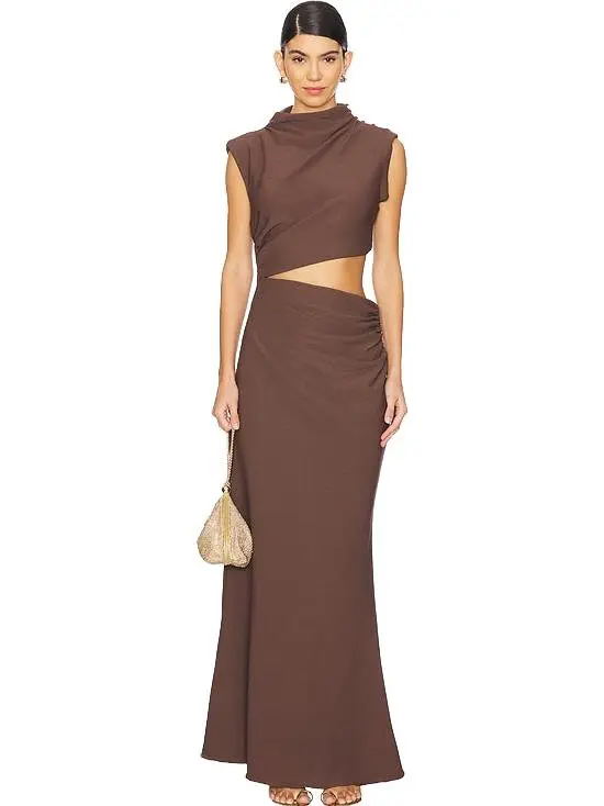 ELLIATT Nola Gown - Brown