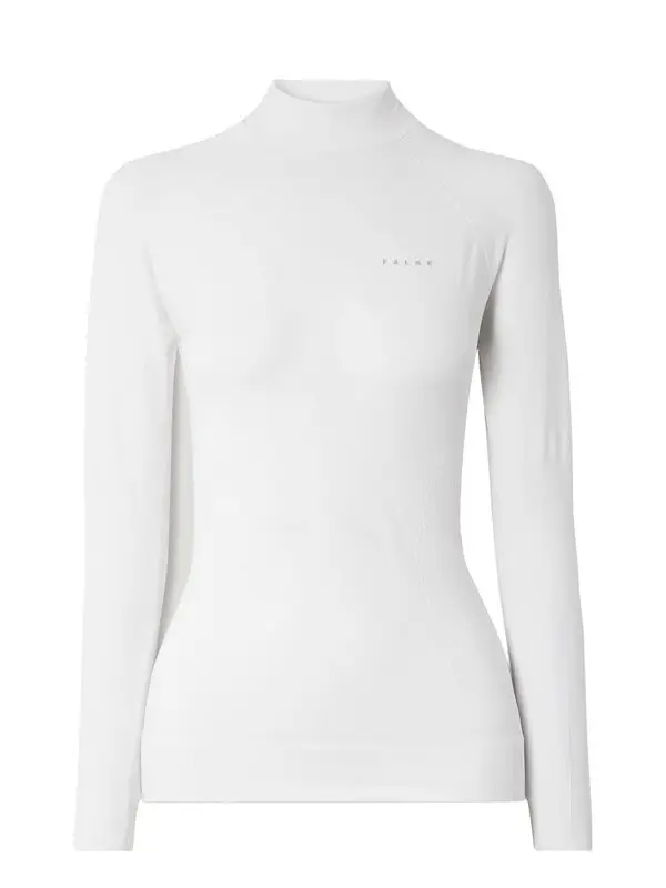 Falke Maximum Warm" Turtleneck Top - White