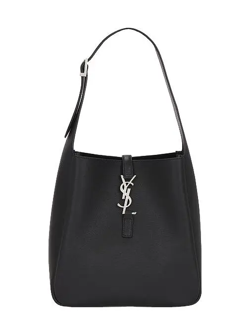 Saint Laurent Le 5 A 7 Supple Hobo Bag - Nero