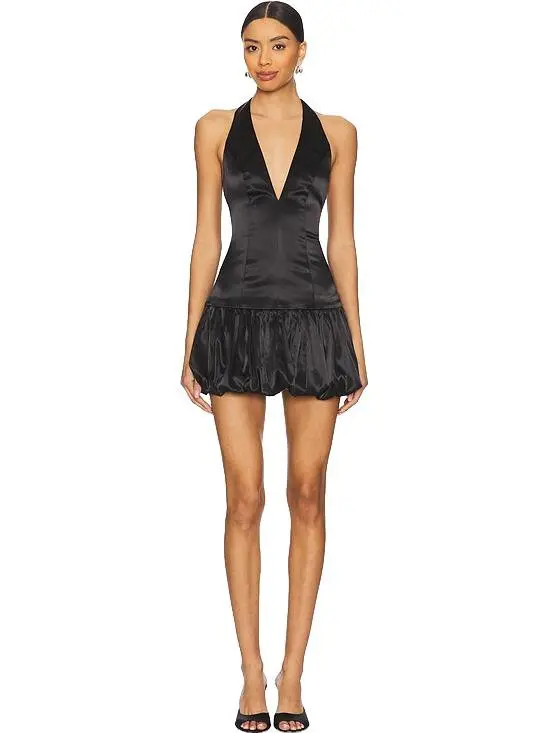 MORE TO COME Izzie Mini Dress - Black
