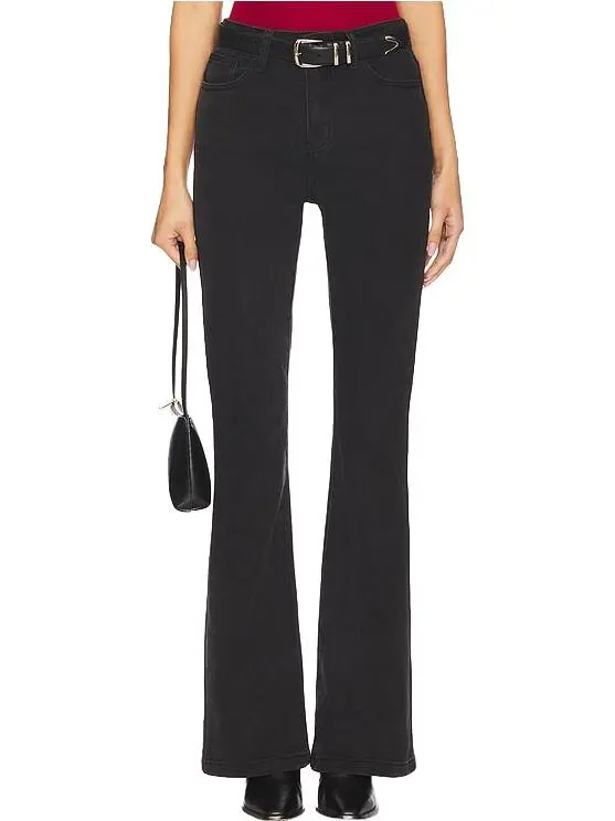 Superdown Mary Flare Jeans - Black