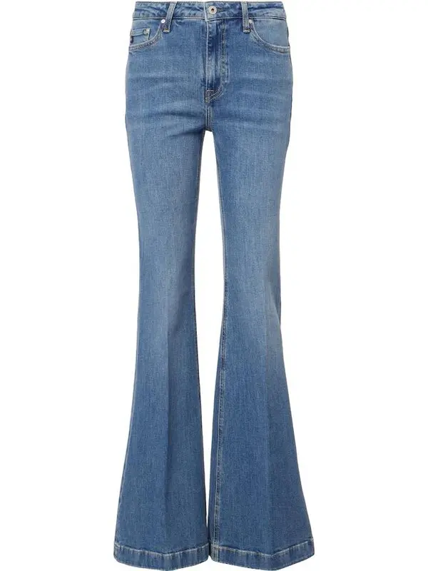 Ag Tropea Flared Jeans In Albany Street - Blue