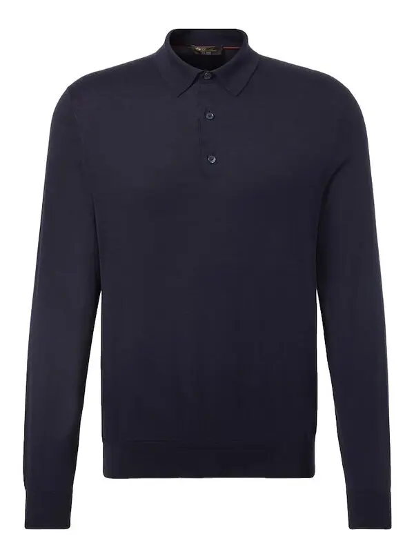 Loro Piana Cotton Polo Shirt - Blue
