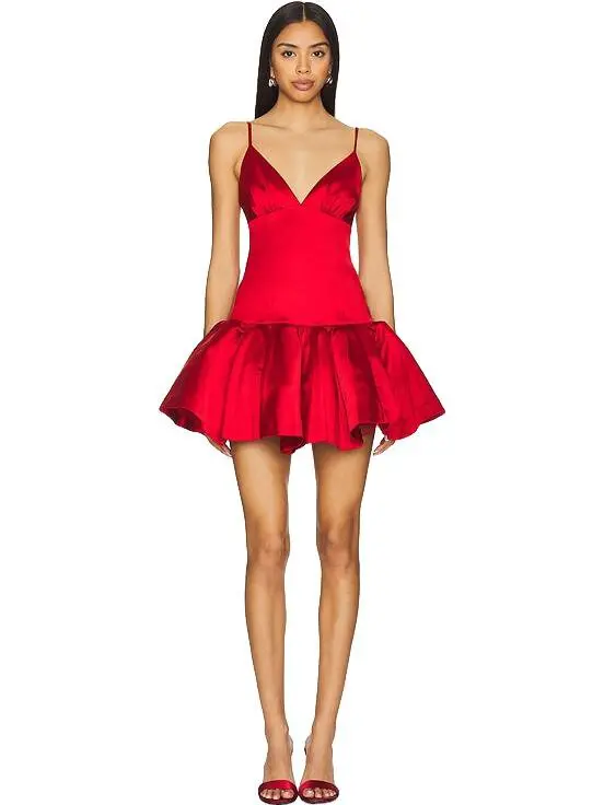 Nbd Vienna Mini Dress In . Also - Red