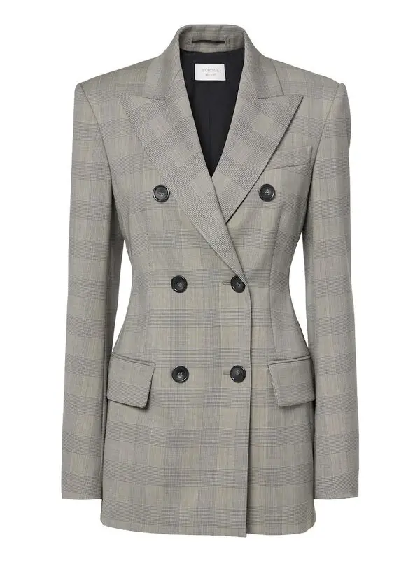 Sportmax Astro Wool-blend Blazer - Multicoloured