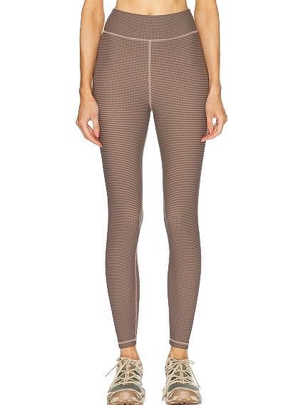 The Upside Bohemia Midi Leggings - Check