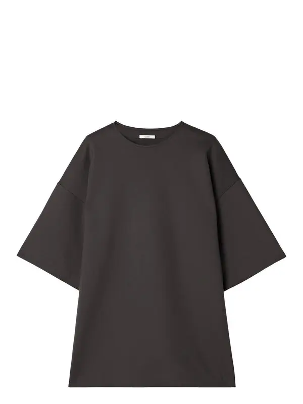 FFORME Stretch-ponte T-shirt - Brown