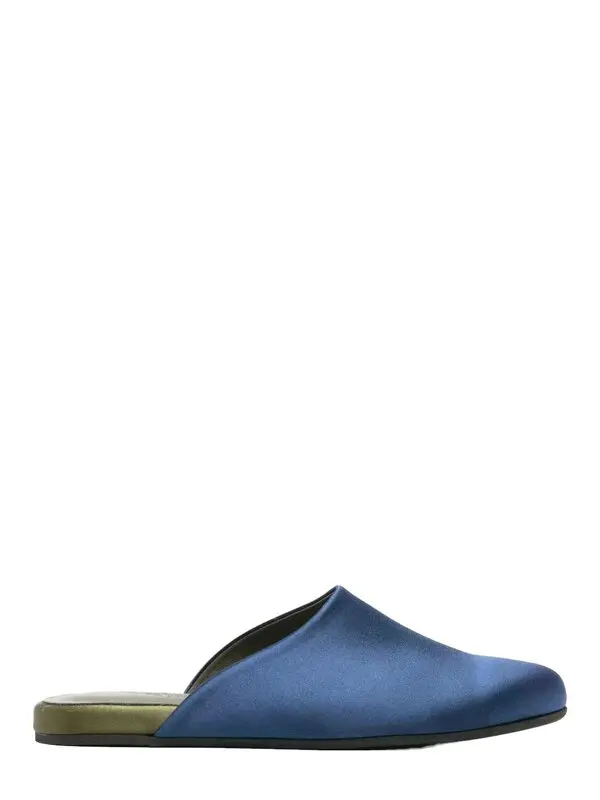 ANCIENT GREEK SANDALS The Slipper Mules - Blue