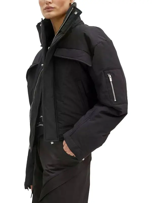 HELIOT EMIL Hooded Zip-fastening Jacket - Black