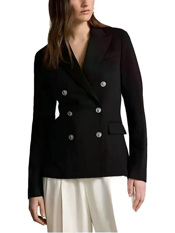 Polo Ralph Lauren Double-breasted Blazer - Black