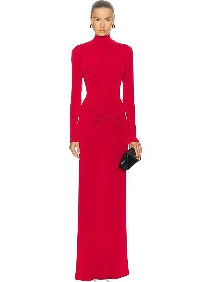 Marianna Senchina Antonia Maxi Dress - Ruby Red