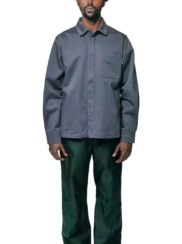GR10K Chest-pocket Shirt Jacket - Grey