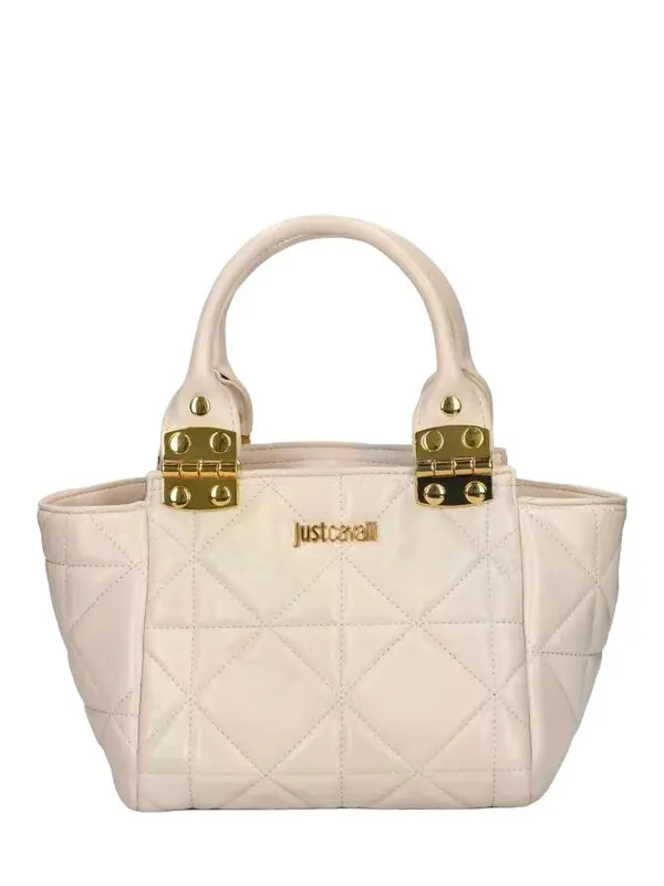 Just Cavalli Quilted Tote Bag - Neutrals