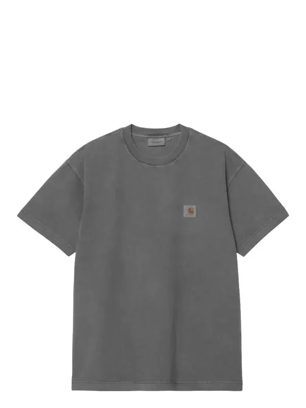 Carhartt Work In Progress S/s Vista Logo-chest T-shirt - Grey