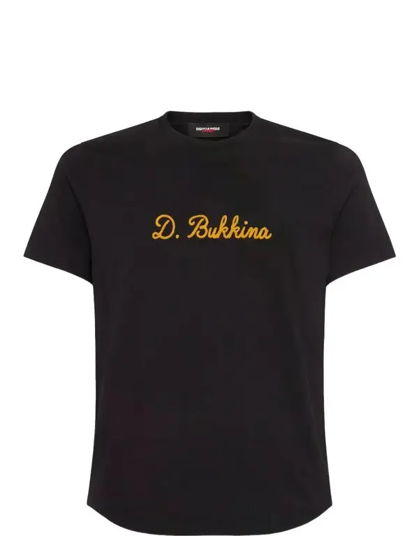 Dsquared2 X Magliano Embroidered T-shirt - Black