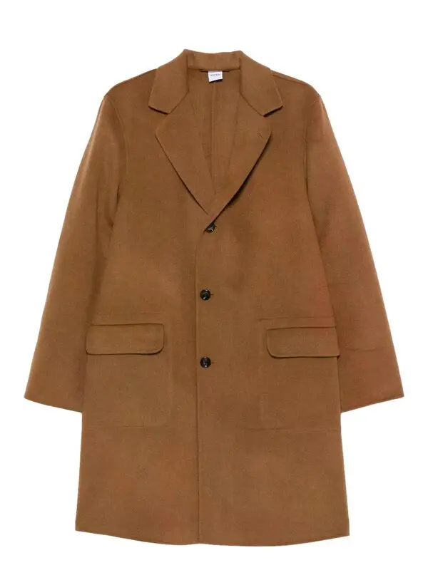 Aspesi Flap-pocket Coat - Brown