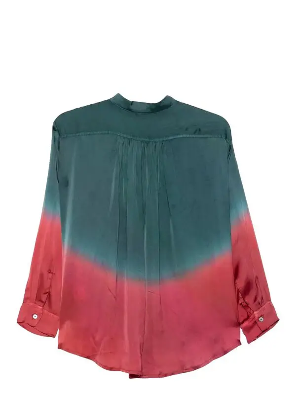 YAVI Dip-dyed Shirt - Green