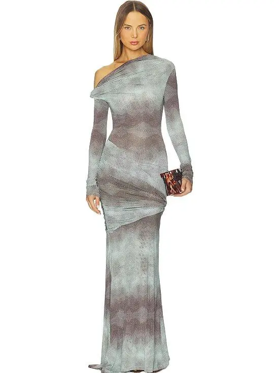 Paris Georgia Derya Gown - Blue