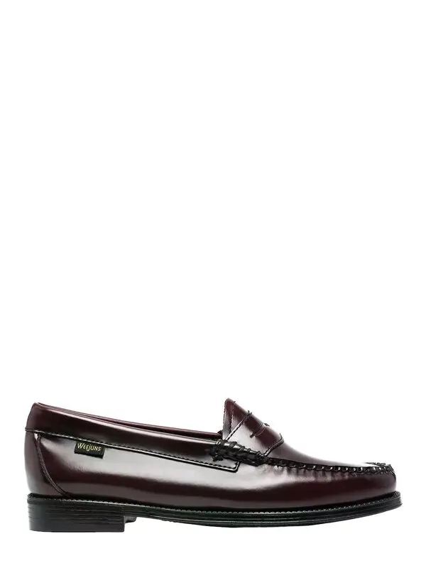 G.H.BASS Easy Weejuns Penny Loafers - Red