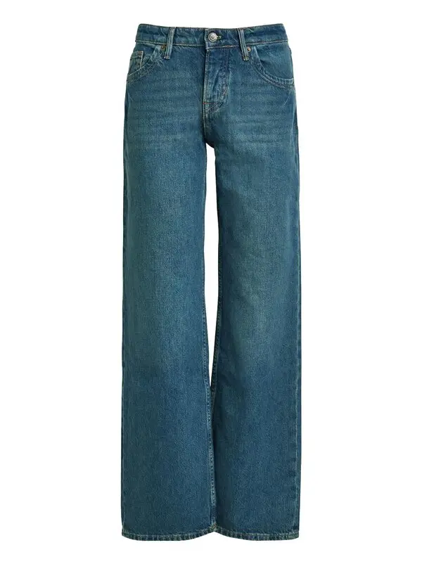 Free People We The Free" Tennessee Straight-leg Jeans - Denim