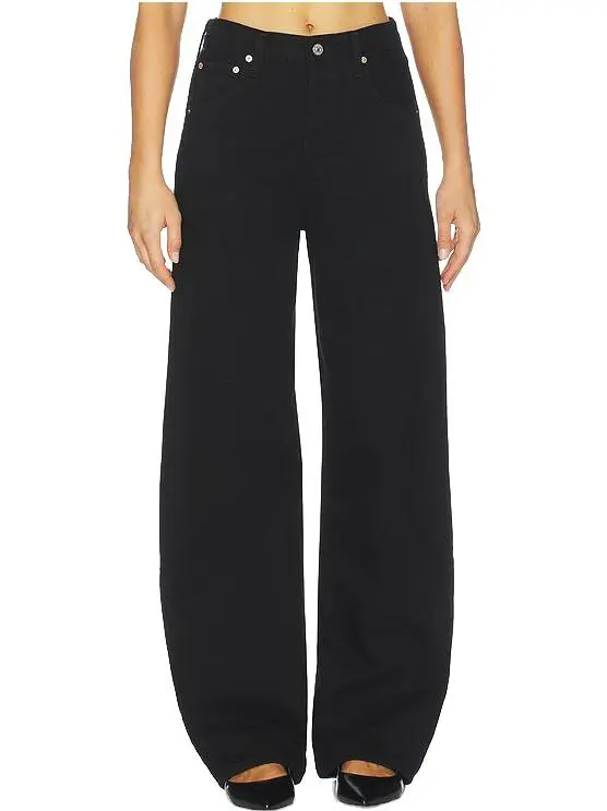 Citizens Of Humanity Ayla Baggy Jeans - Black