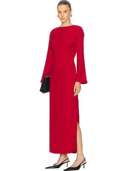 MARLIES GRACE Scarlett Maxi Dress - Red
