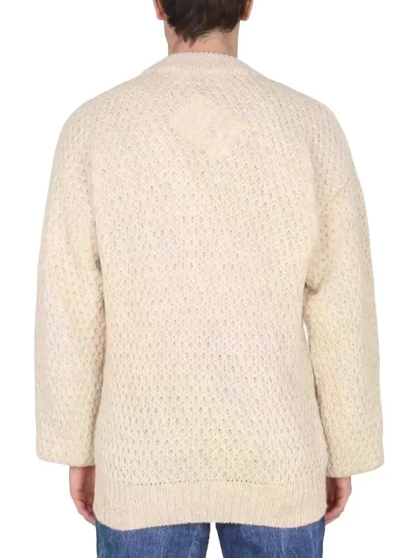 Séfr Leonard Textured Sweater - Neutrals