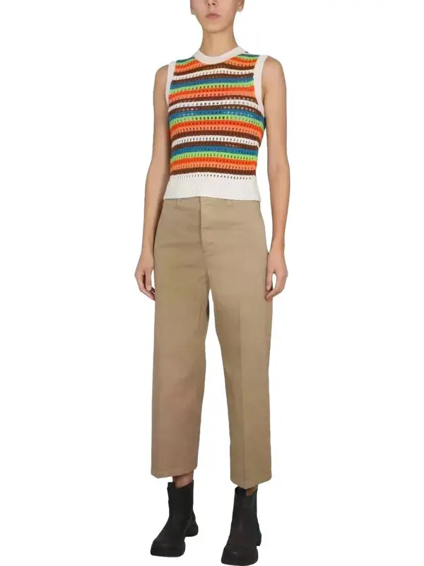DEPARTMENT 5 Button-pocket Trousers - Neutrals