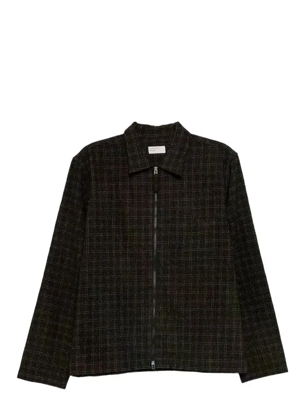 Universal Works Checked Jacket - Brown