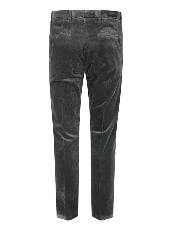 MICHAEL COAL Corduroy Trousers - Grey