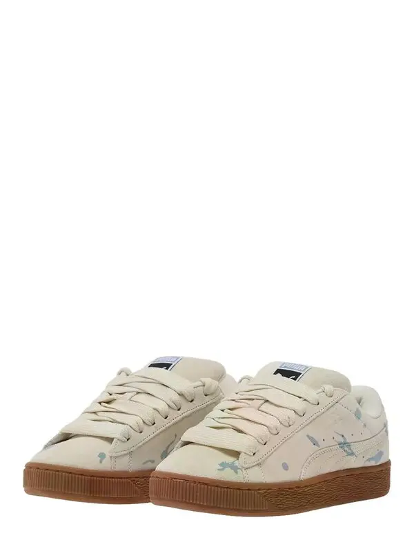 PUMA Suede Xl Splattered Lace-up Sneakers - Neutrals