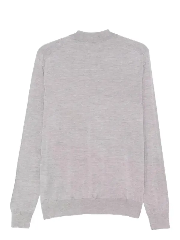 FERRANTE Crew Neck Sweater - Grey