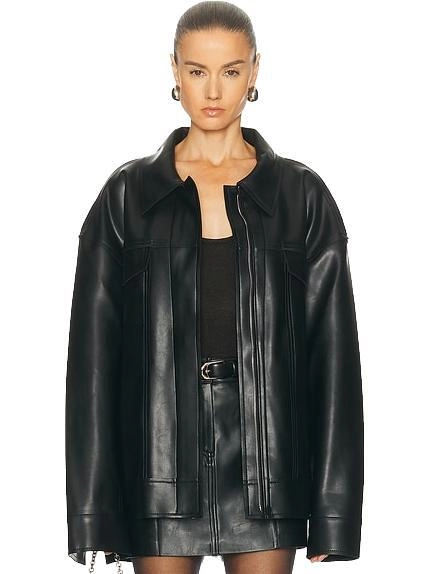 Norma Kamali Oversized Jacket - Black