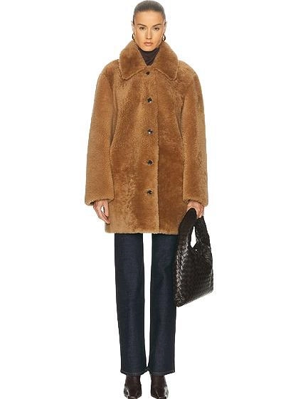 Jenni Kayne Shearling Aurora Coat - Camel