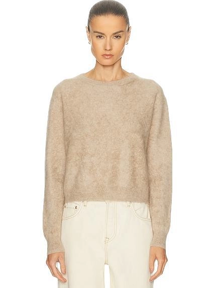 Guest In Residence Grizzly Crew Sweater - Taupe