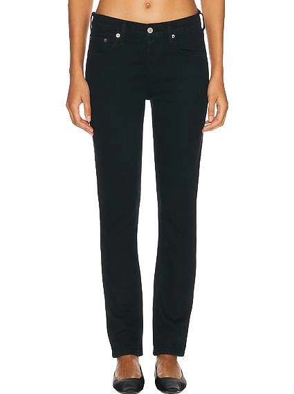 AGOLDE Cocktail Low Rise Ankle Slim Jeans - Immersion