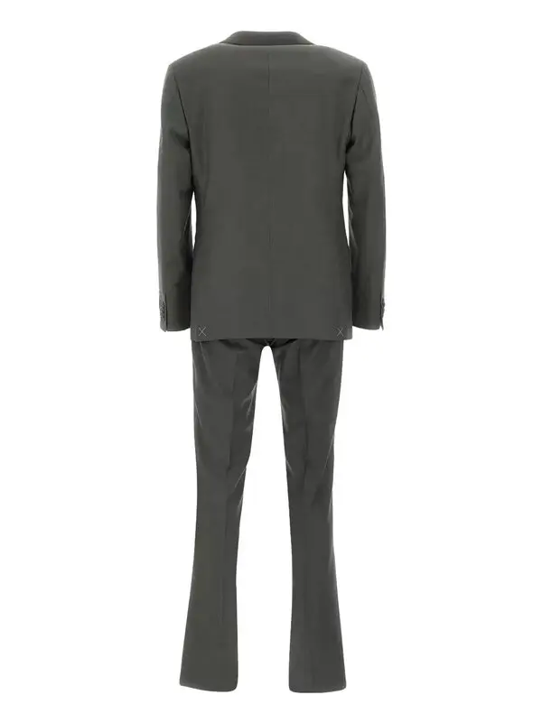 Corneliani Peak-lapels Wool Suit - Grey